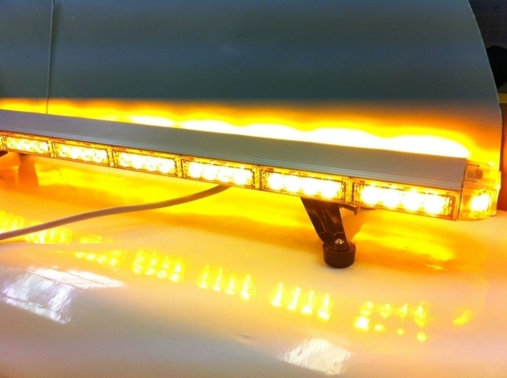 ORANJE 80cm zwaailamp lichtbalk - ABC-led.nl